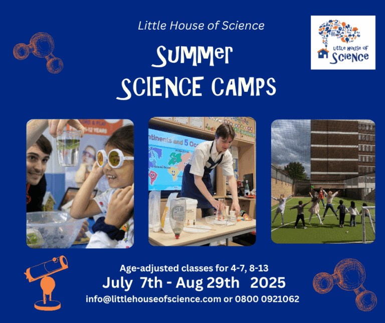 Science Camps for Kids & Teens | London and Online